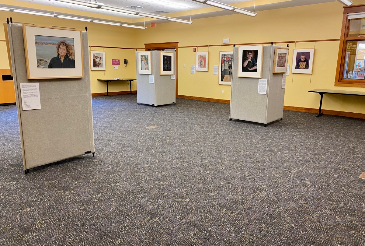 Sargent Memorial Library | Amy Kerr Draws Portraits