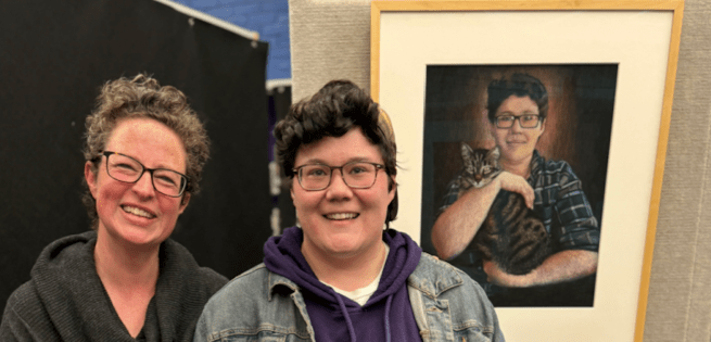 Amy Kerr Draws Portraits | I Am More Founder/Artist